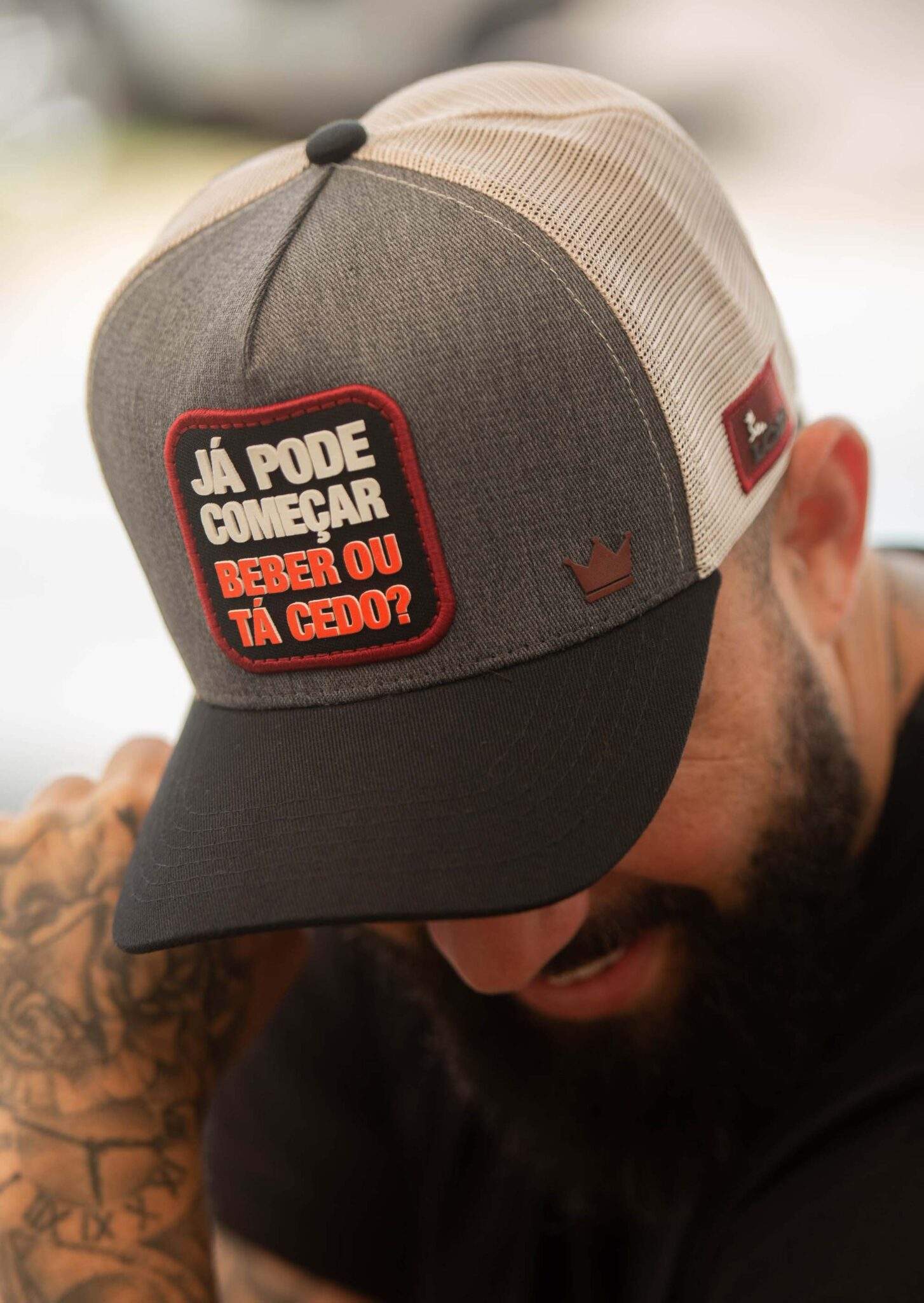 BONÉ JÁ PODE BEBER OU TÁ CEDO? BONÉ COM FRASE SEU LÓZA